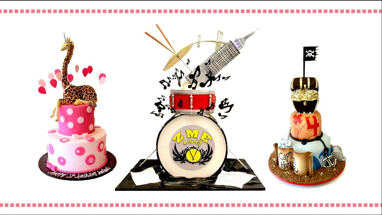 Pink Cake Box - Custom Cakes for Any Occasion! - YouTube