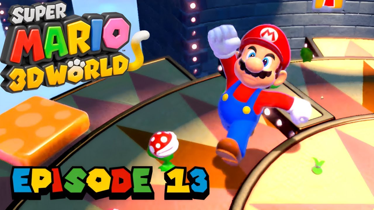 Super Mario 3D World - Episode 13 - Big Mario - YouTube