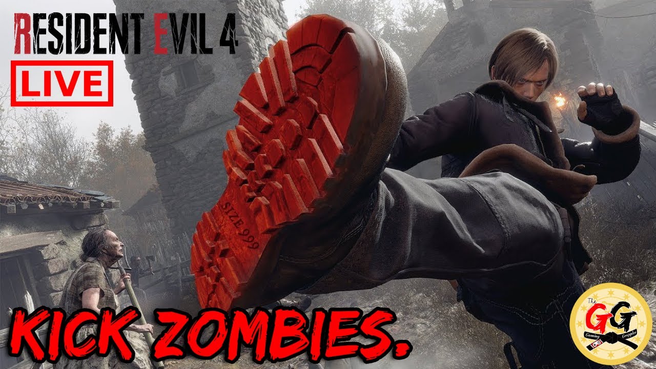 Leon is the king of Rizz. | Resident Evil 4 Remake Live Stream 5. - YouTube