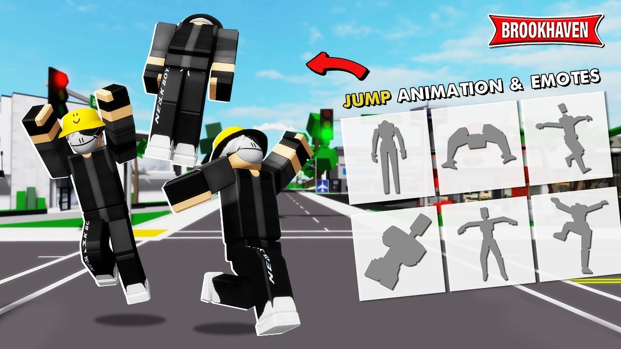 NEW!! 30 ANIMASI & EMOTE TERBANG Di Brookhaven ID/CODE - Roblox - YouTube