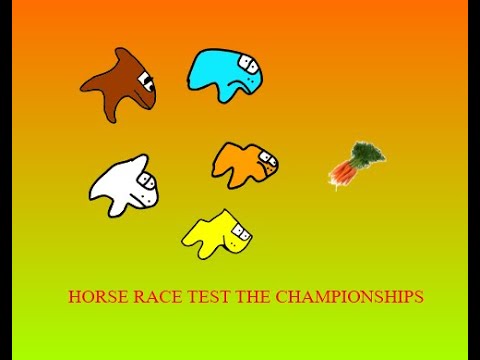 Horse race test the championships #1 - YouTube