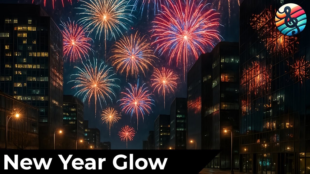 New Year Glow - No Copyright New Year Celebration Background Music # ...
