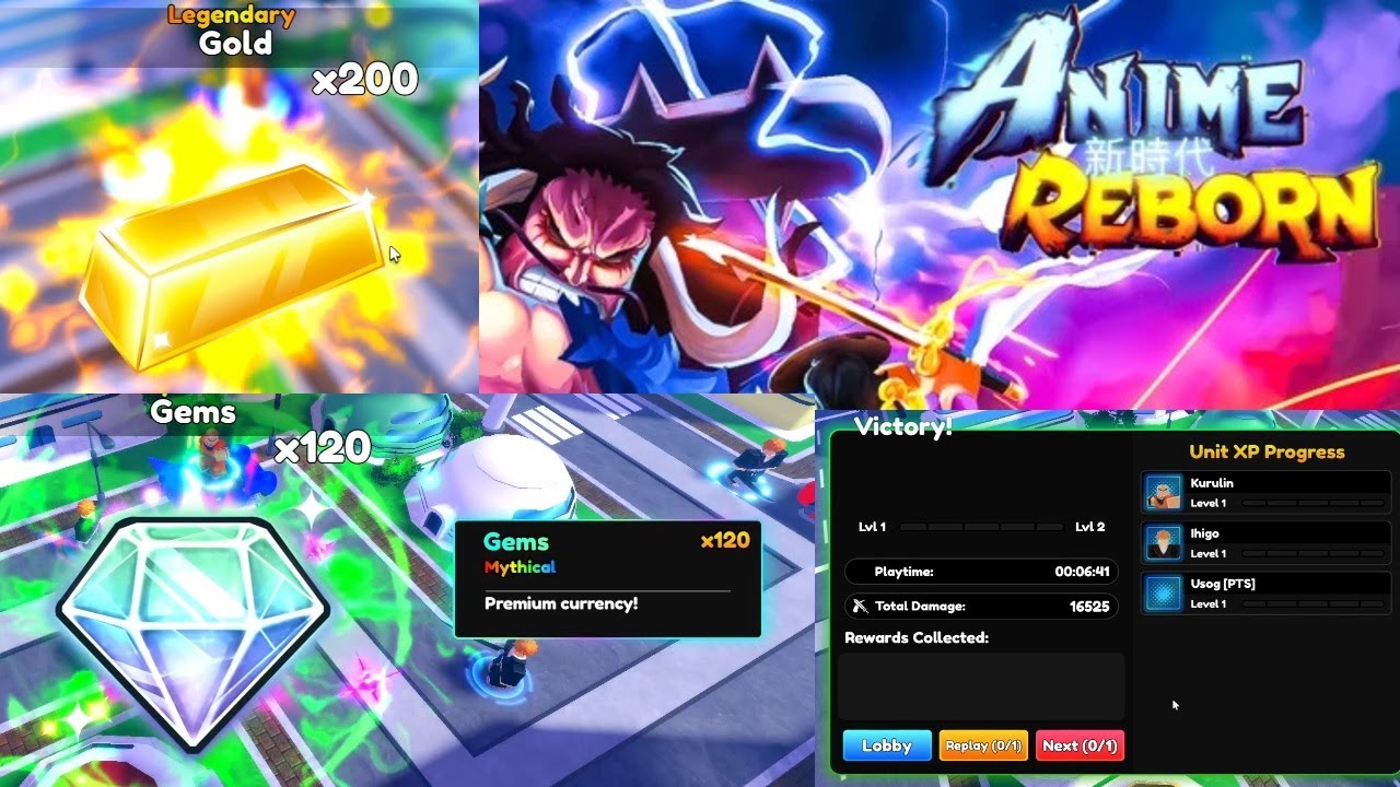 Roblox Anime Reborn Tier List – Best Mythic & Legendary Units Ranked ...