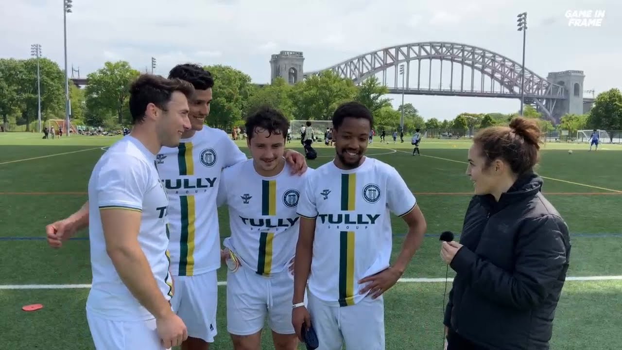 WIFC III players on their win over Desportiva Sociedad City - YouTube