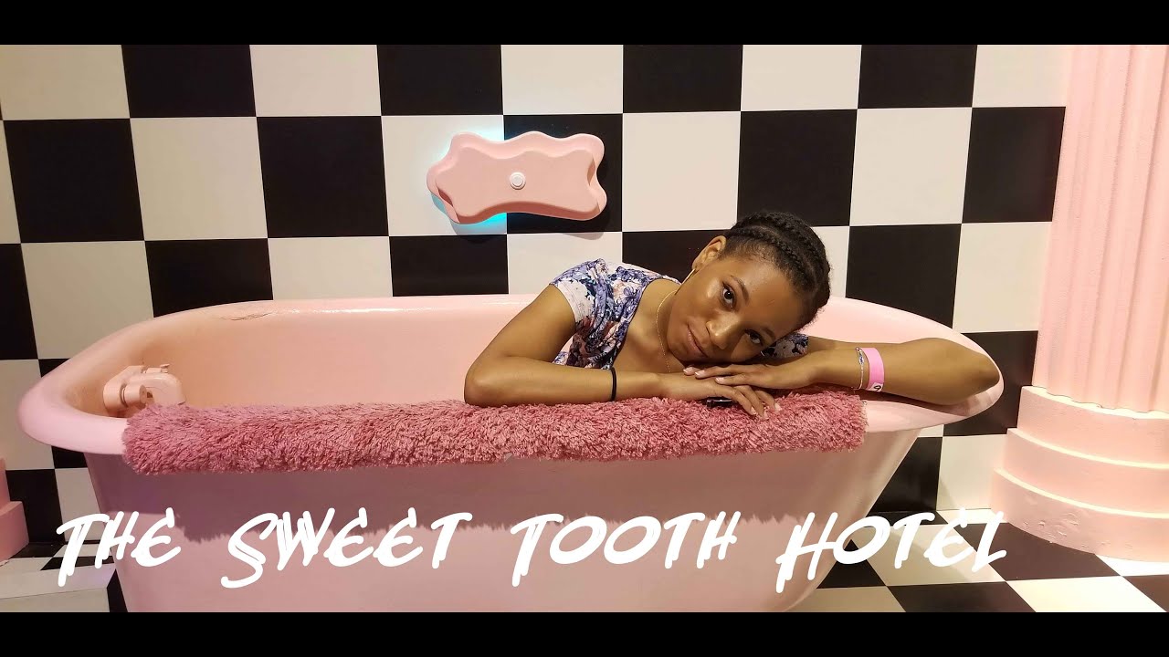 Sweet Tooth Hotel pop-up in Dallas! | alexaedwards - YouTube
