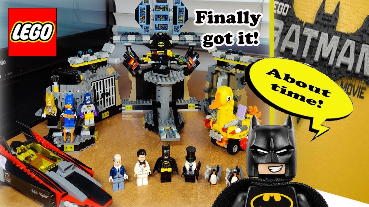 I finally own LEGO 70909 Batcave Break-in set! - YouTube