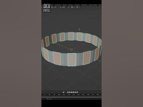 Select alternate faces on an object Blender | Select every other face loop - YouTube