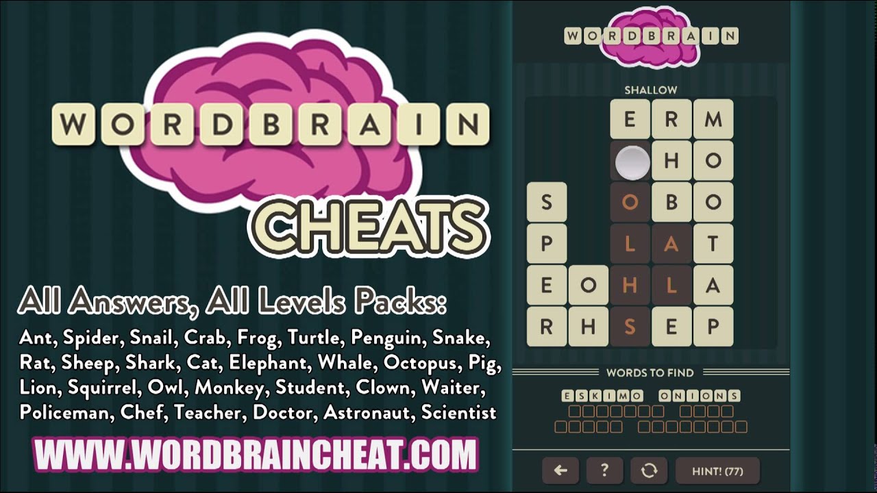 WordBrain Monkey 7 Cheats | WordBrain Cheats | Monkey 7 Answer - YouTube