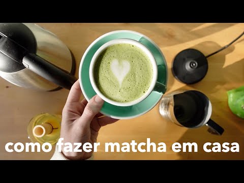 Como fazer Matcha Latte em casa?
