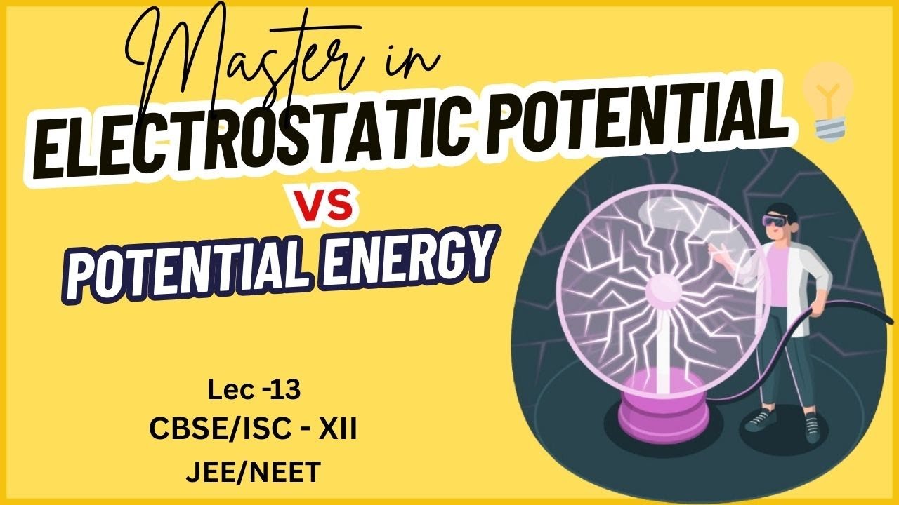 Electrostatic Potential vs Potential Energy Explained | Class 12 ...