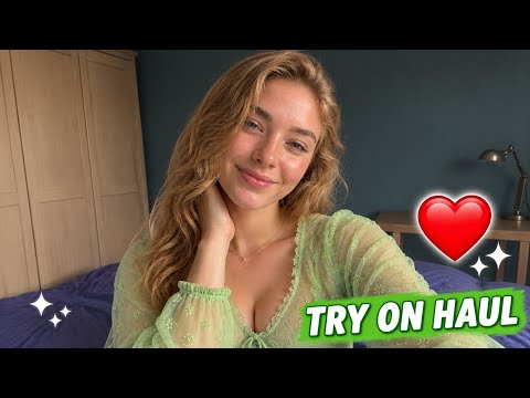 4k Lingerie Try On Haul See EverythingSheer Transparent Micro Bikini & See-through Dresses