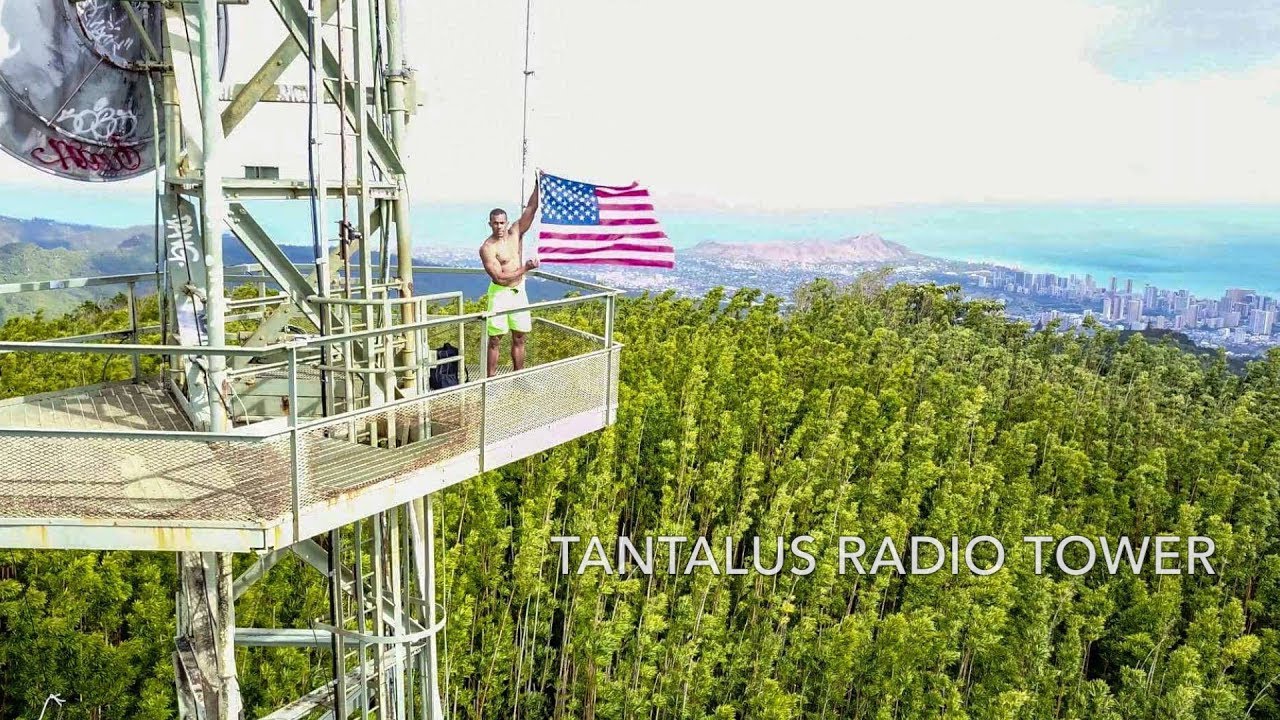 Tantalus Radio Tower Hike Hawaii | July 4th Weekend - YouTube