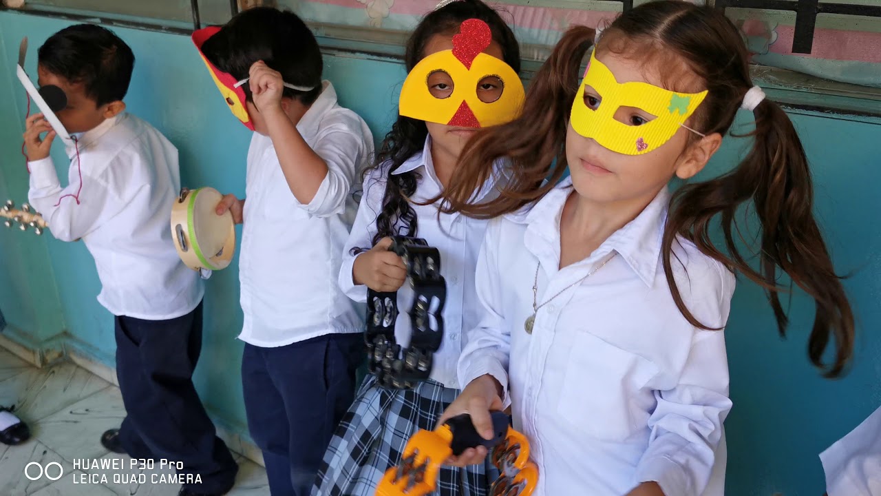 masks and musical instruments - Mascaras e instrumentos musicales - YouTube