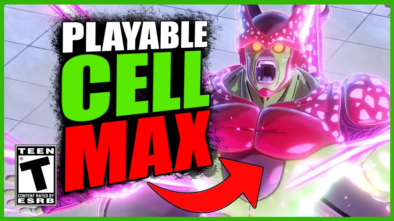 Playable Cell Max | Dragon Ball Xenoverse 2 Mod Showcase Gameplay - YouTube