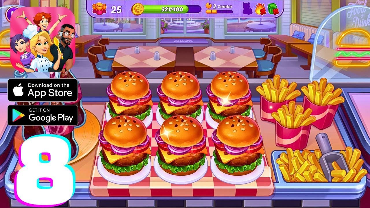 Chef & Friends: Cooking Game Gameplay Walkthrough - Part 8 (iOS ...