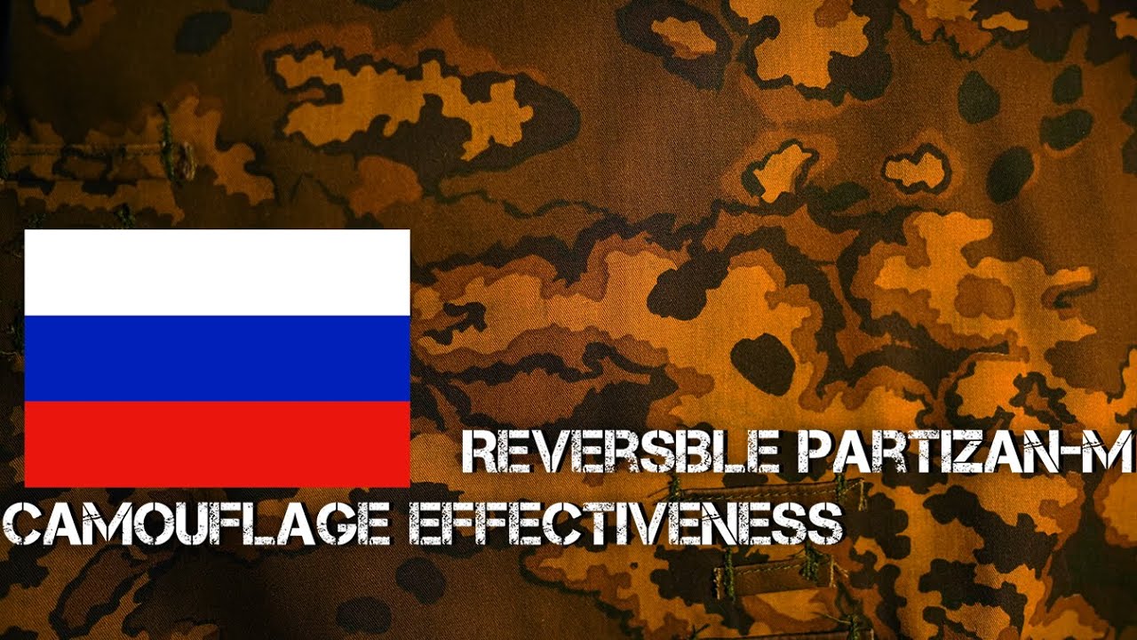 Partizan M camouflage effectiveness part 1 (OakLeaf side) - YouTube