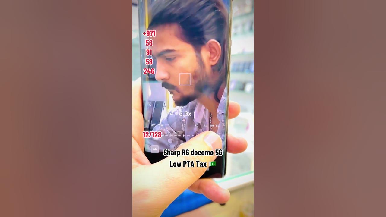 SHARP R6 docomo Low PTA tax What'sApp +971554197572 - YouTube