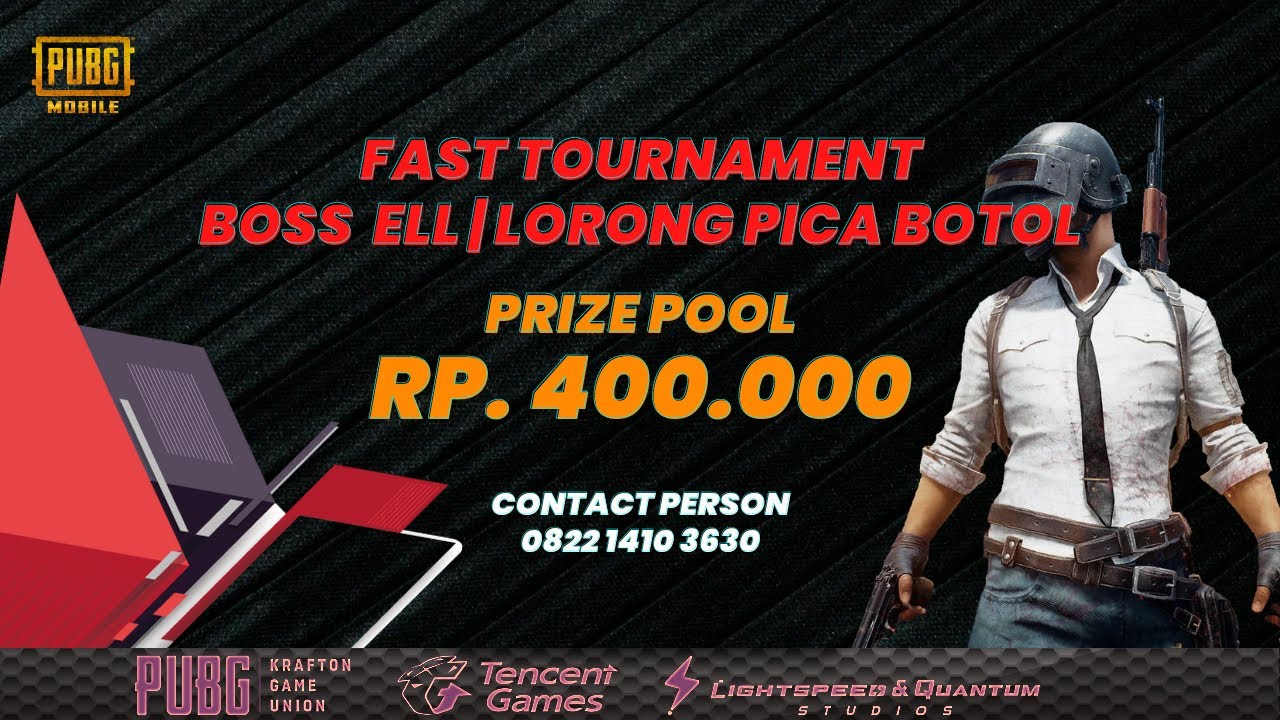 🔴LIVE STREAMING FAST TOURNAMENT PUBG MOBILE BY BOSS ELL x LPB - YouTube