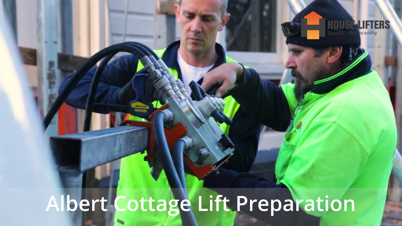 House Lifters Historic Restoration: Mid-Lift, Propping and Foundation ...