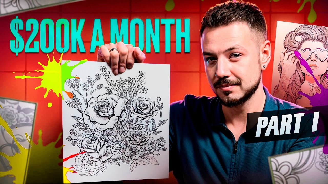 Turn Your Art into Cash: How to Sell Printable Coloring Pages - YouTube