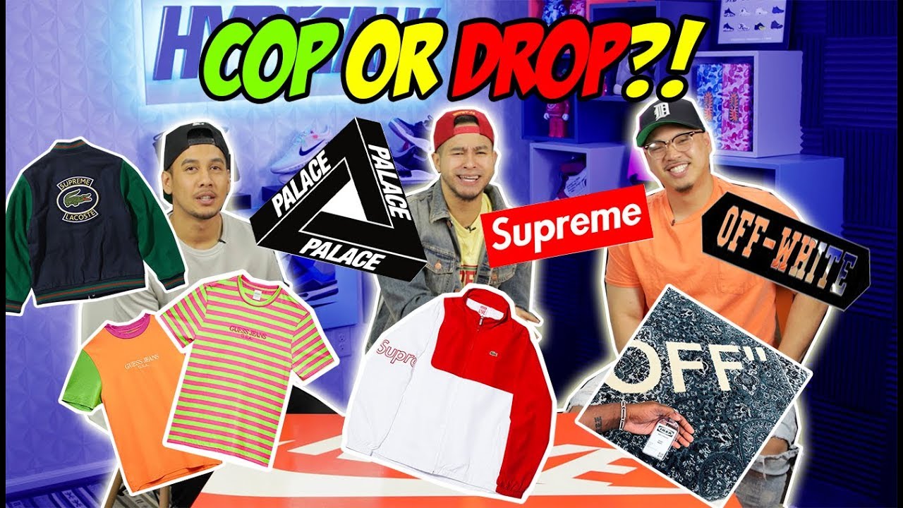 UPCOMING HYPED CLOTHING & ACCESSORIES - COP OR DROP?! - YouTube