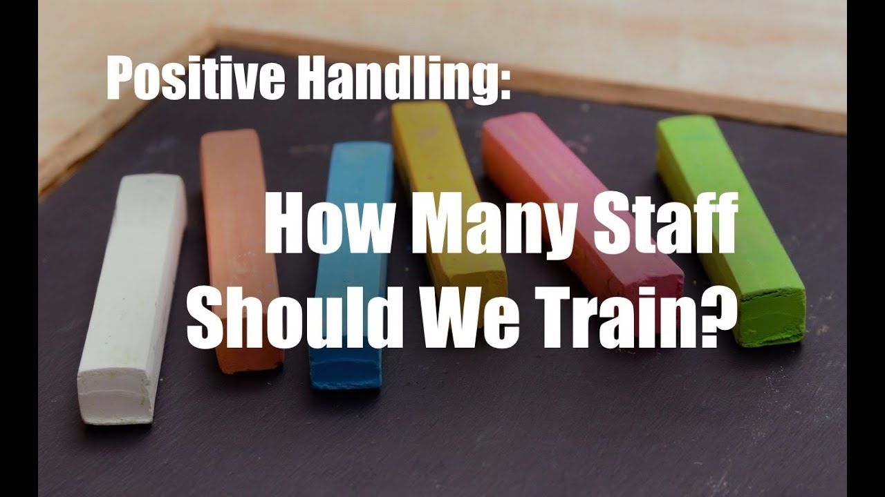 Positive Handling how many staff to train? - YouTube