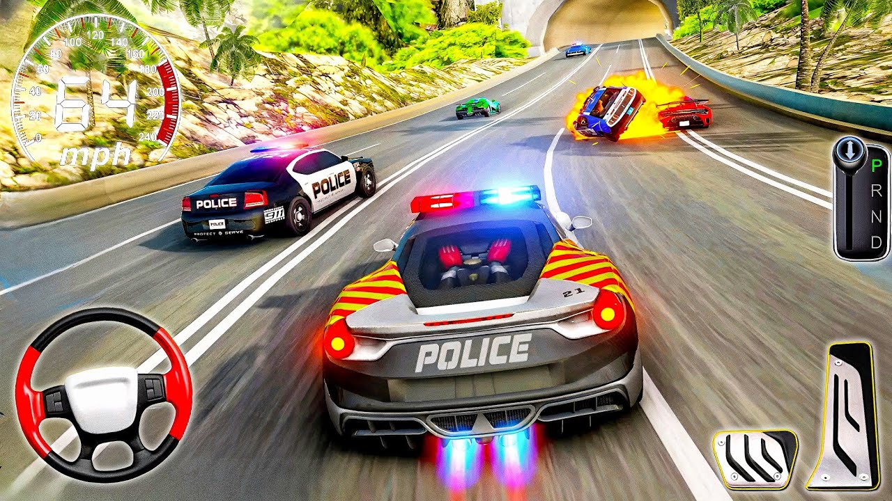 Extreme Police Car Chase Racing - Asphalt Nitro Drift Simulator ...