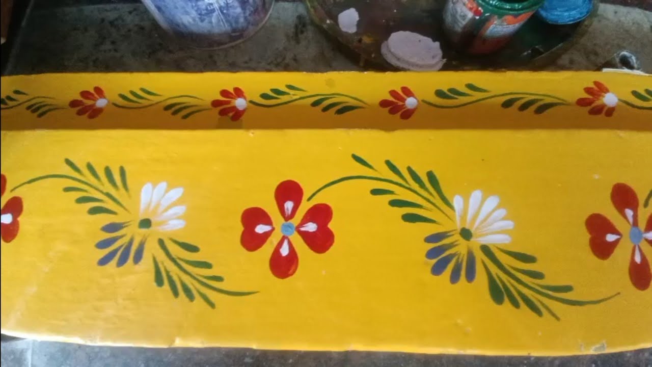 gadapa designs | gadapa muggulu | simple gadapa design - YouTube