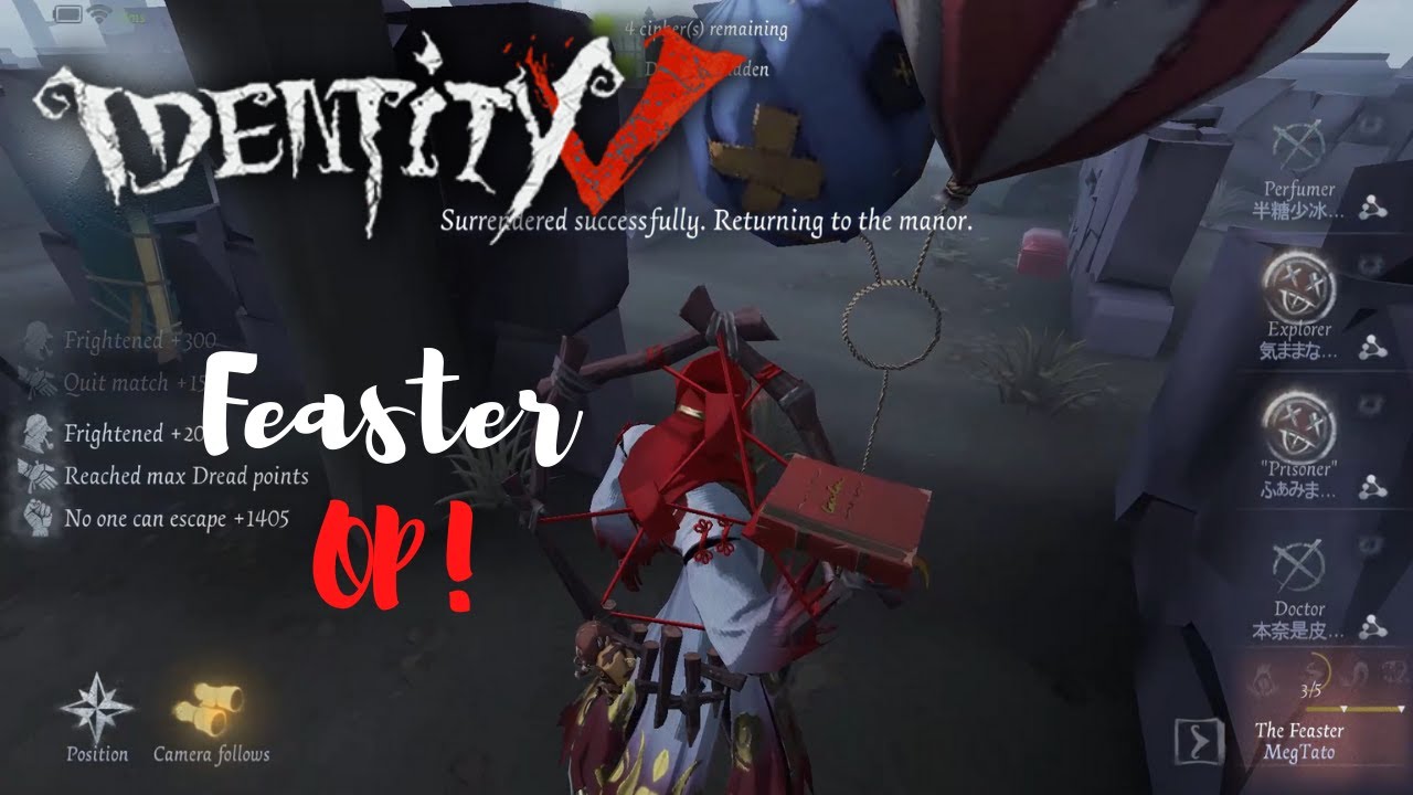 Feaster Domination [commentary] | Identity V - YouTube