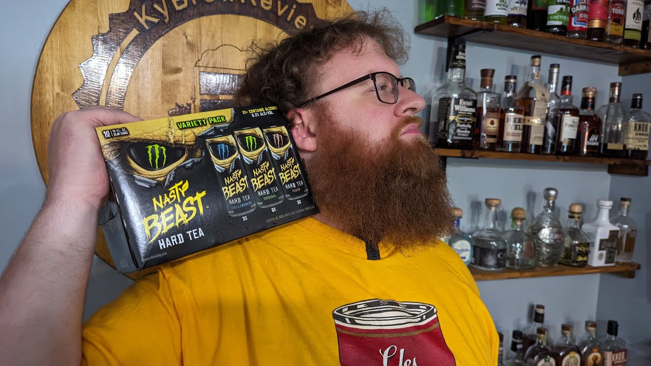 Monster Nasty Beast Hard Tea Variety Pack Review! - YouTube