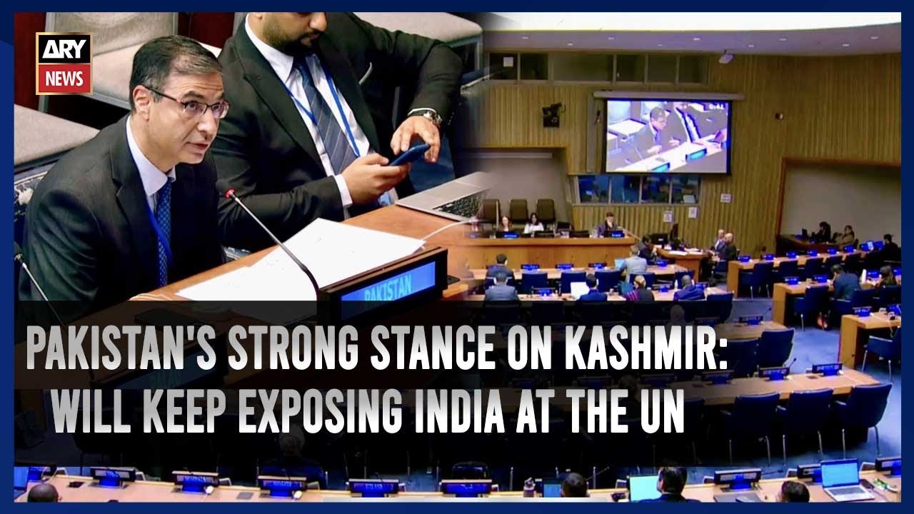 Pakistan's Strong Stance on Kashmir: Will Keep Exposing India at the UN ...