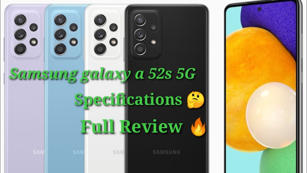 Samsung Galaxy a 52s 5g Full Review & Specifications ⚡| Snapdragon 778G ...