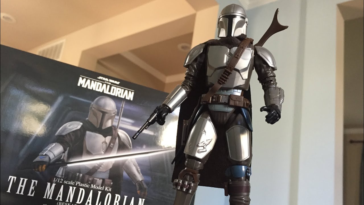 The Mandalorian Model Kit Speed Build - YouTube