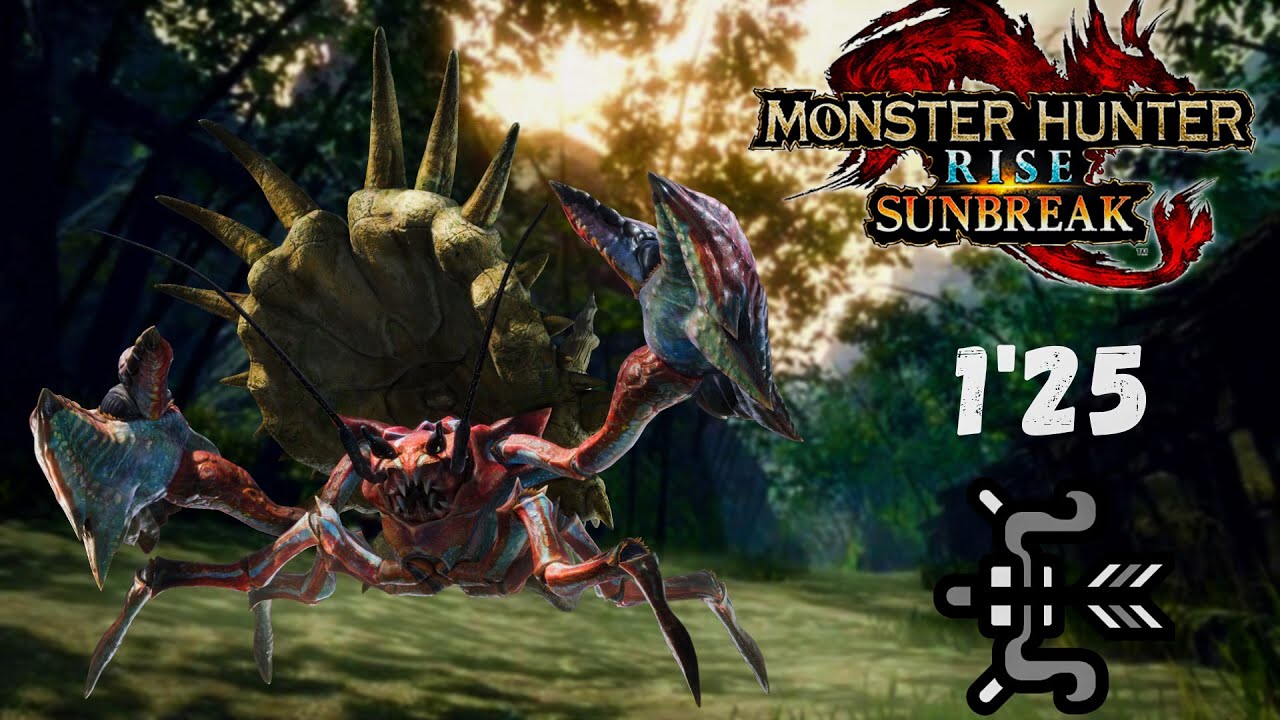 Monster Hunter Rise Sunbreak (MHR Sunbreak)| Daimyo Hermitaur 01´25 ...