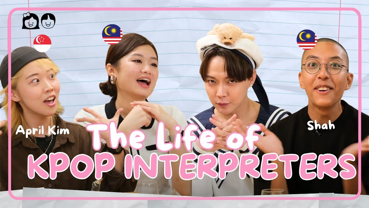 [EP 8] BEHIND THE SCENES with KPOP INTERPRETERS (April Kim & Shah ...