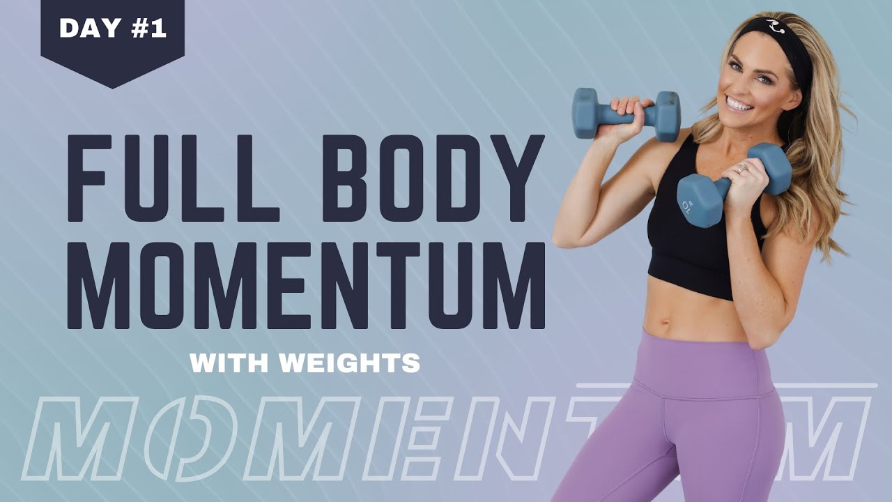 Full Body Momentum with Weights I Momentum Day #1 - YouTube