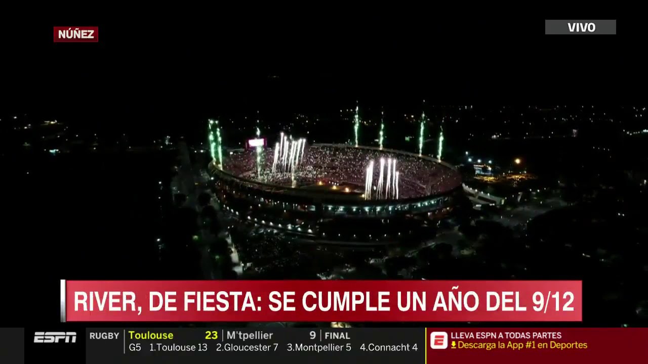 #LaCopaEterna es de #River 9/12/18--9/12/19 - YouTube