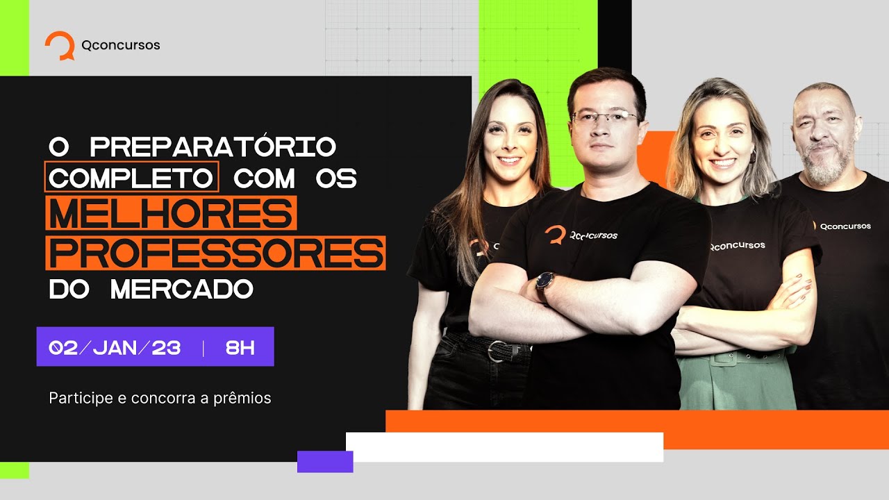Qconcursos 2023: O Ano da Conquista - Lançamento #aovivo - YouTube