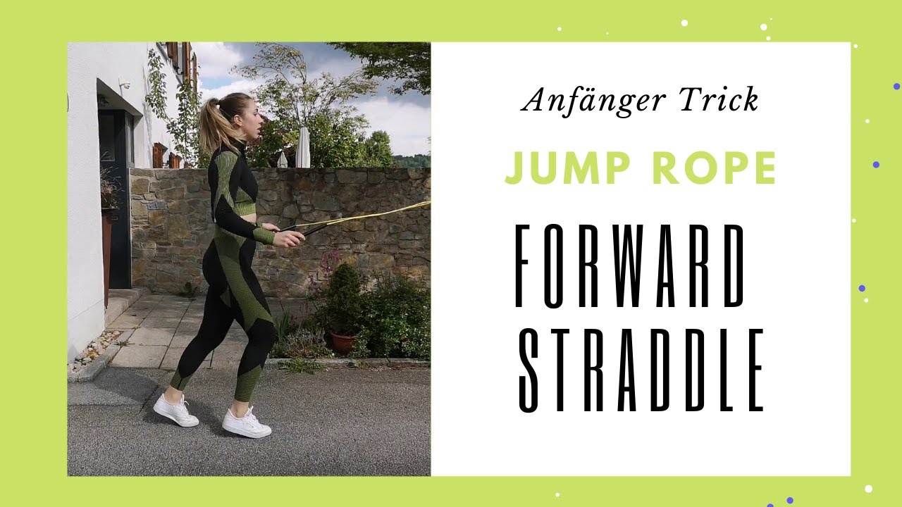 Jump Rope - Anfänger Trick: Forward Straddle - YouTube