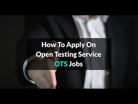 OTS Jobs - Latest OTS Jobs 2020 - Online Apply via www.ots.org.pk - YouTube