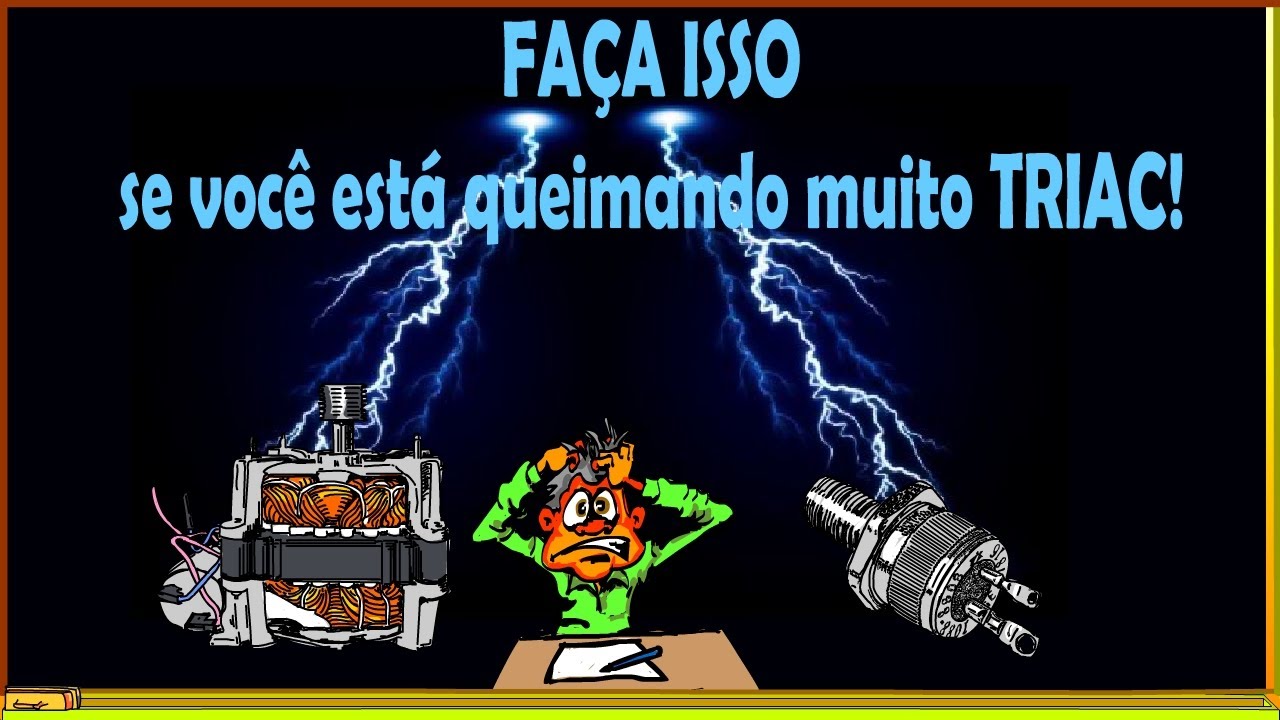 Veja, esse pode ser o motivo do seu triac estar queimando! - YouTube