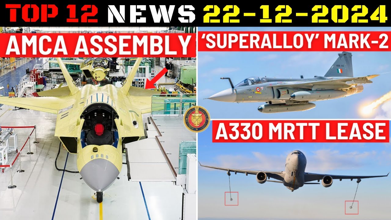 Indian Defence Updates : AMCA Airframe Assembly,Tejas MK2 Superalloy ...