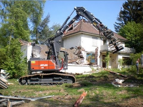 Гусеничный экскаватор Atlas 215 LC SR - YouTube