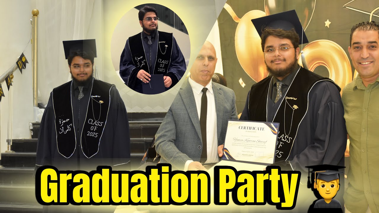 Meri Graduation Ho Gayi🎓 Finally I Finished School🤩 - YouTube