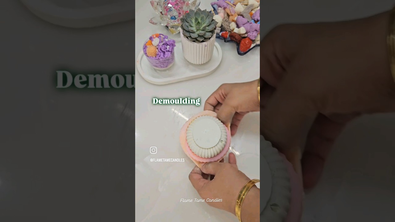Demould #smallbusiness #concretetray #concretejar - YouTube