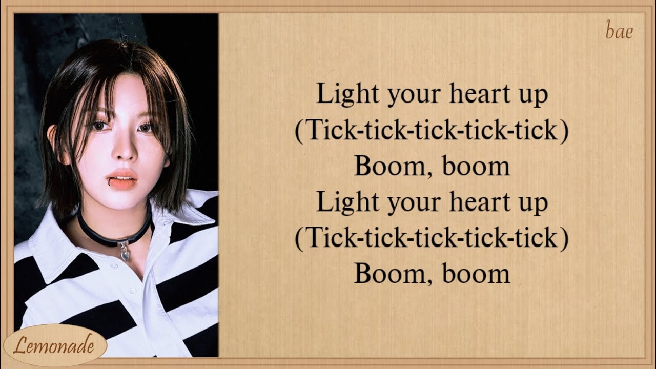 NMIXX BOOM Easy Lyrics - YouTube