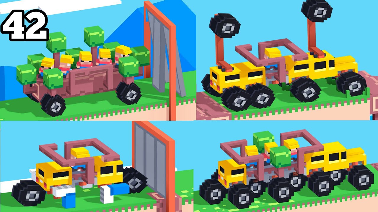 School Bus 2 Game In Fancade || Drive Mad, Walkthrough Part 42 #abwmg ...