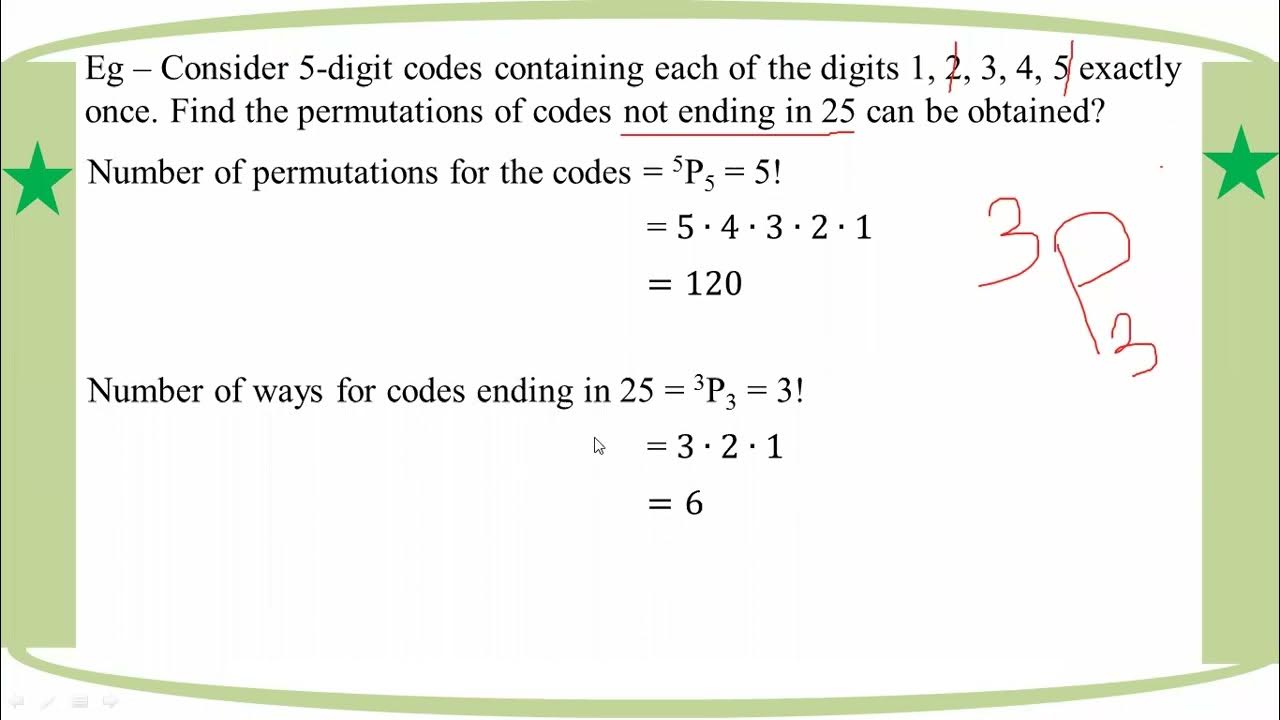 # Grade 12 Math (ch 5) Exclusion Principle - YouTube