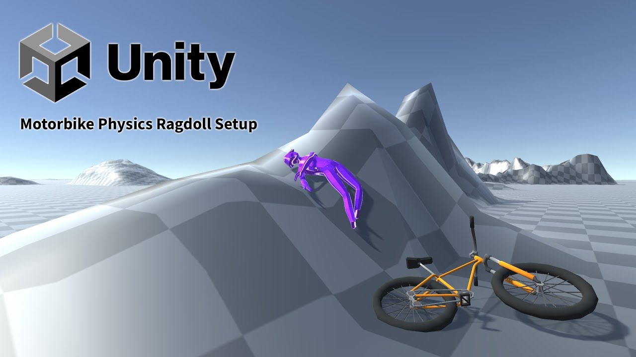 Ragdoll Setup Tutorial for Motorbike Physics Tool (Unity Tutorial) - YouTube