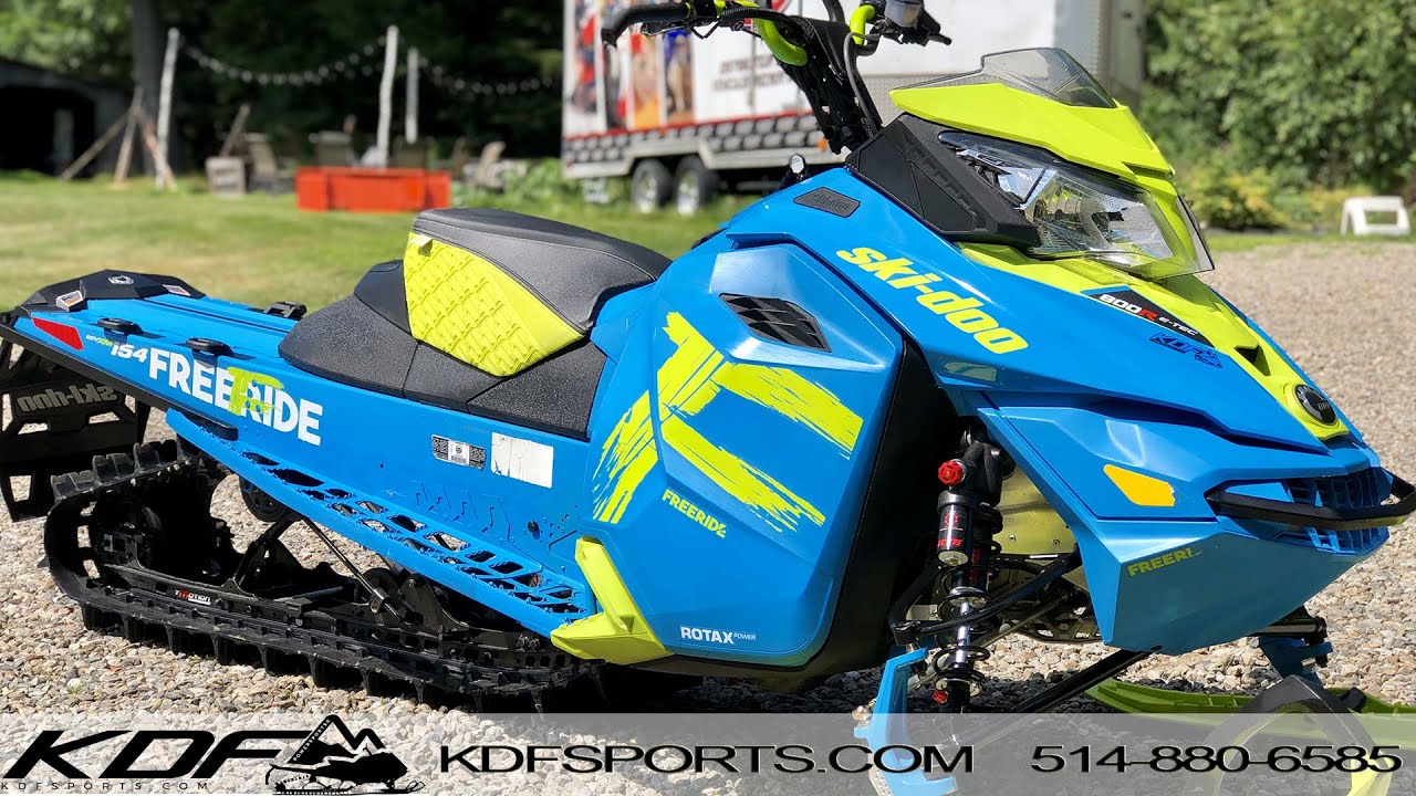 Ski Doo Freeride 800 2017 154'' - YouTube